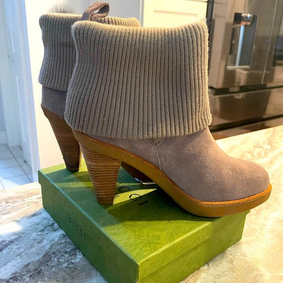 Shoes | Corsi Como Granite Suede 3 Inch Plate Gum Wedge Chunky Knit ...